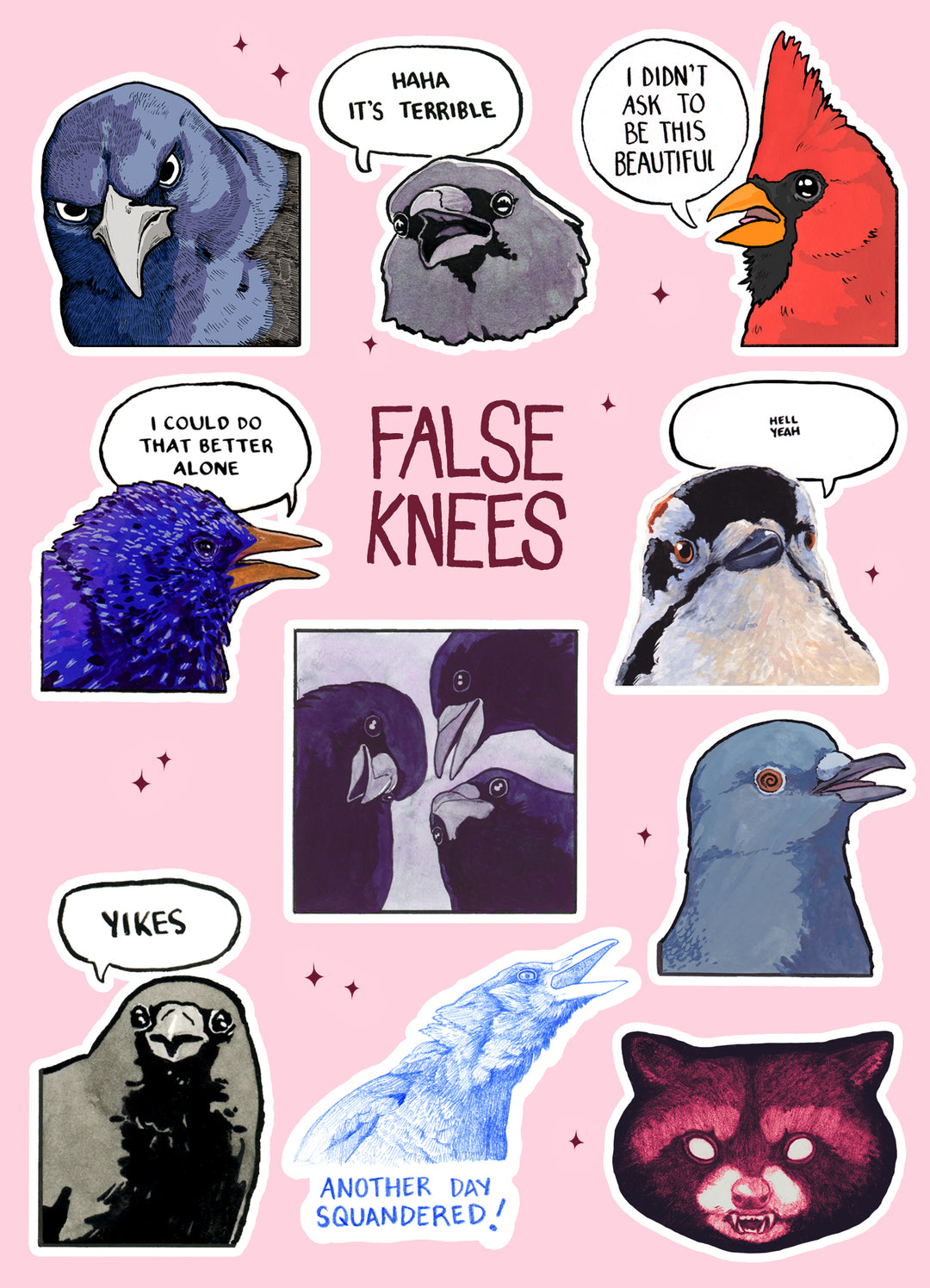 Stickers – False Knees Store